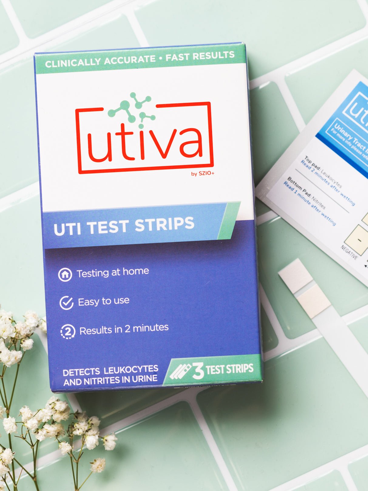 UTI Diagnostic Test Strips | Rapid UTI Detection – Utiva USA